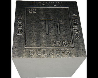 Elemental Cube Collection: 1.25 Inch Solid Iron Cube | Etsy