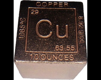 Elemental Cube Collection: 1.25 Inch Solid Iron Cube | Etsy