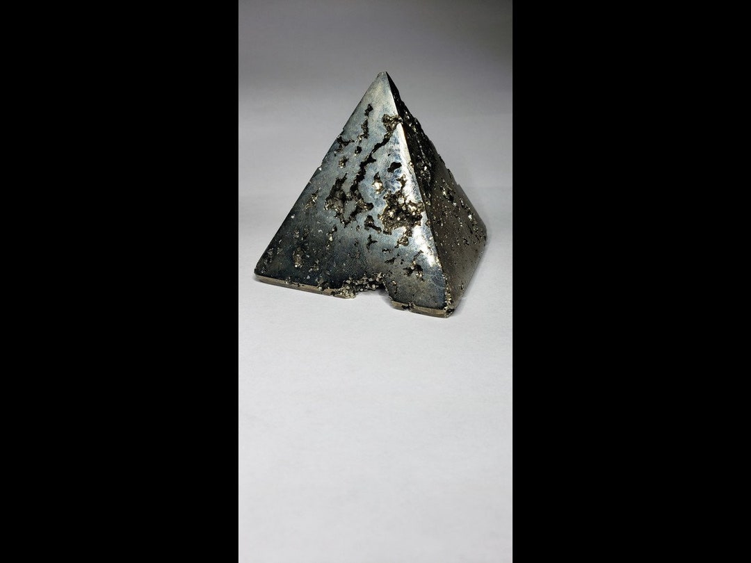 Polished Pyrite Crystal Pyramids - Peru - Grab Bag - Etsy