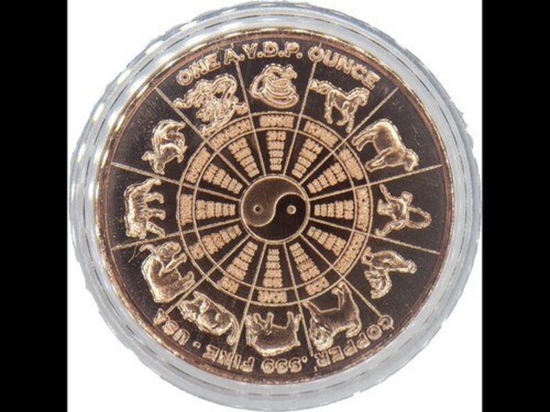 Astrology Copper Coin Collection: Aries - Etsy