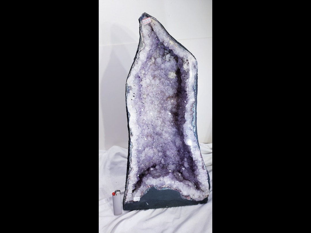 Amethyst Church Crystal Cathedral Geode Tower: Deep Cave - Almost 23 ...