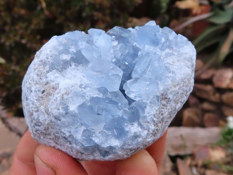 Natural Blue Celestite Crystal Specimens Lot 2 Grab Bag - Etsy