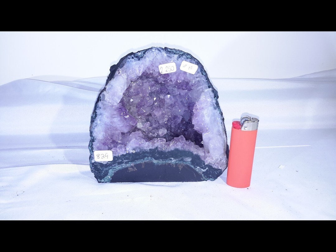 Amethyst Church Crystal Cathedral Geode - Nice Mini Cave - 6" - Etsy