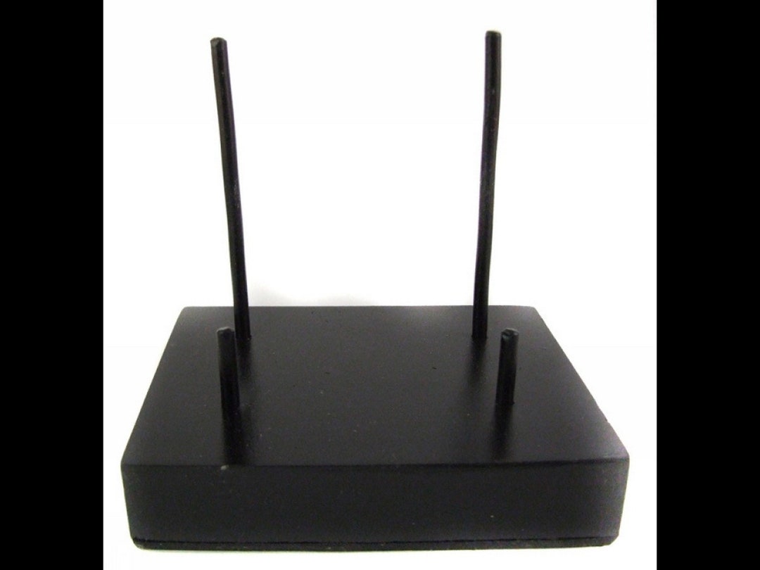 USED - HALF OFF - Wrought Iron Peg Stand Four Prong Display Base ...