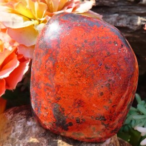 Polished Flower Jasper Standing Free Forms From Namibia - Grab Bag - Etsy