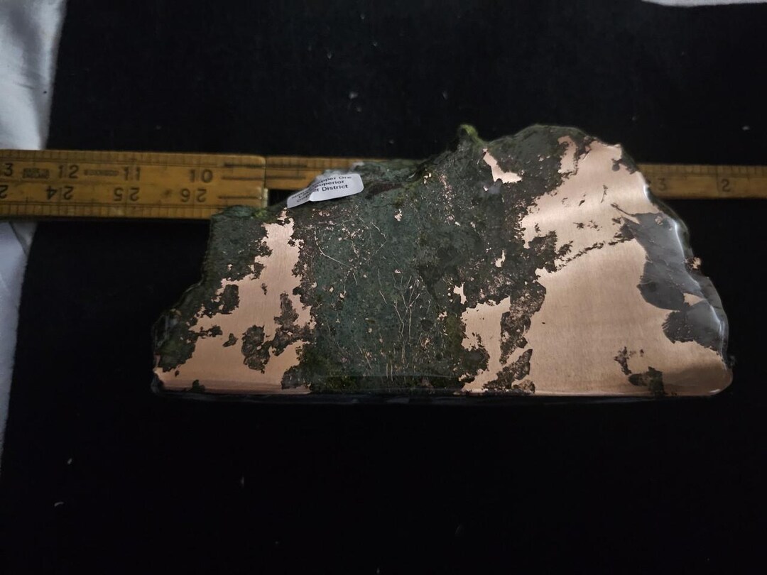 Float Copper Ore - Decorator Ore - Michigan Native Copper - Over 4lbs ...