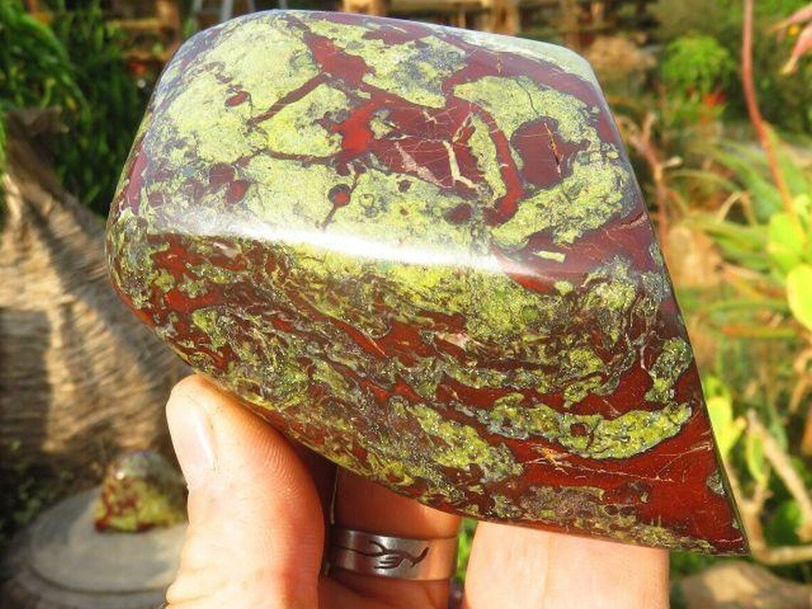 Polished Bastite Dragonstone Freeforms from South | Etsy