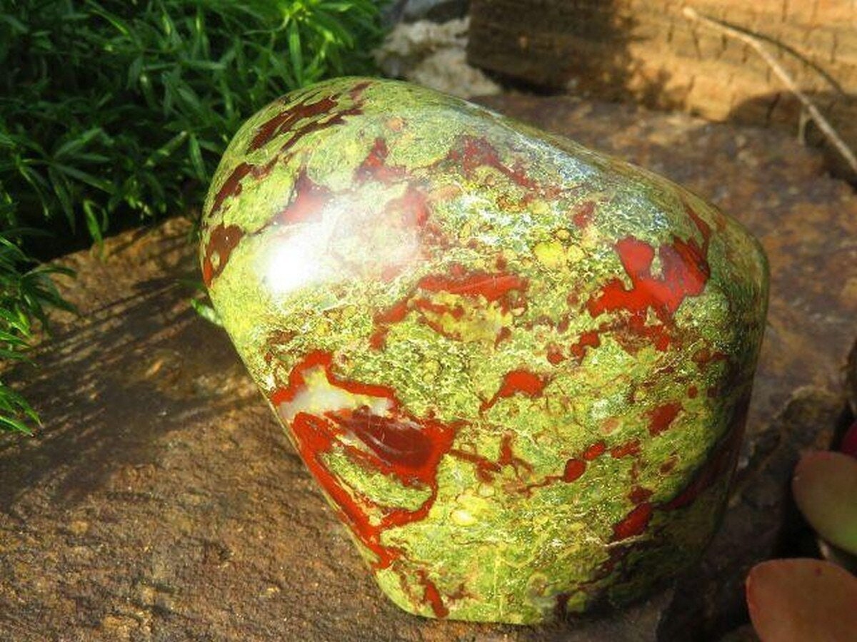 Polished Bastite Dragonstone Freeforms from South | Etsy