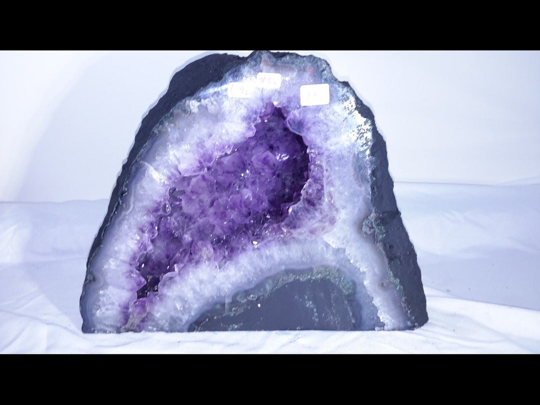 Amethyst Church Crystal Cathedral Geode - Nice Mini Cave - 8" Tall - Etsy