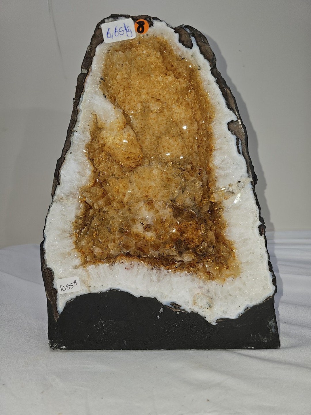 Citrine Church Crystal Cathedral Geode Almost 11 Inches Tal - Etsy