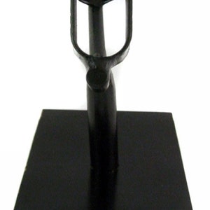 Wrought Iron Prong Holder Stand - " Horse Shoe " Stand - Medium - Etsy
