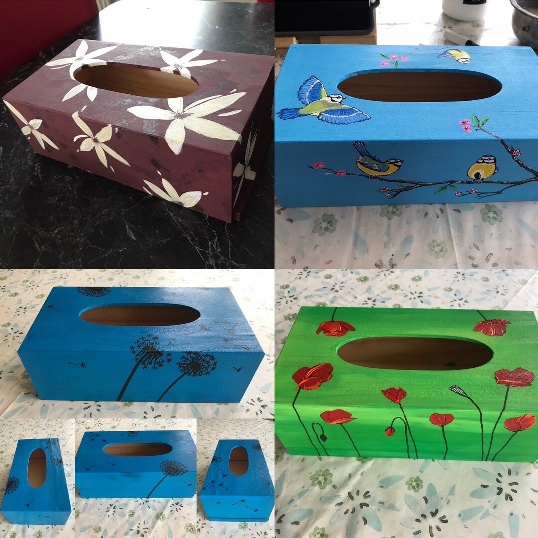 Personalized Tissue Box, Made to Order. - Etsy