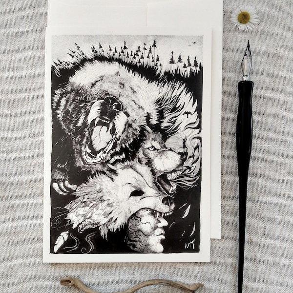 Native American Ink Pen - Etsy