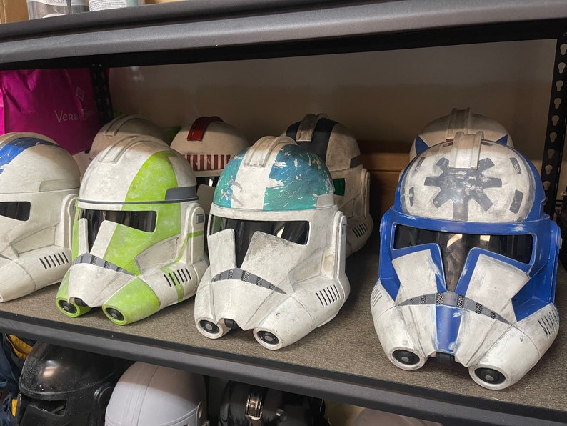 Star Wars Helmet Captain Howzer Helmet Clone Wars - Etsy