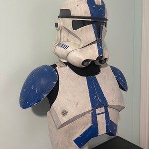 Star Wars Phase 2 501st Clone Trooper Helmet, Chest, and Shoulders ...