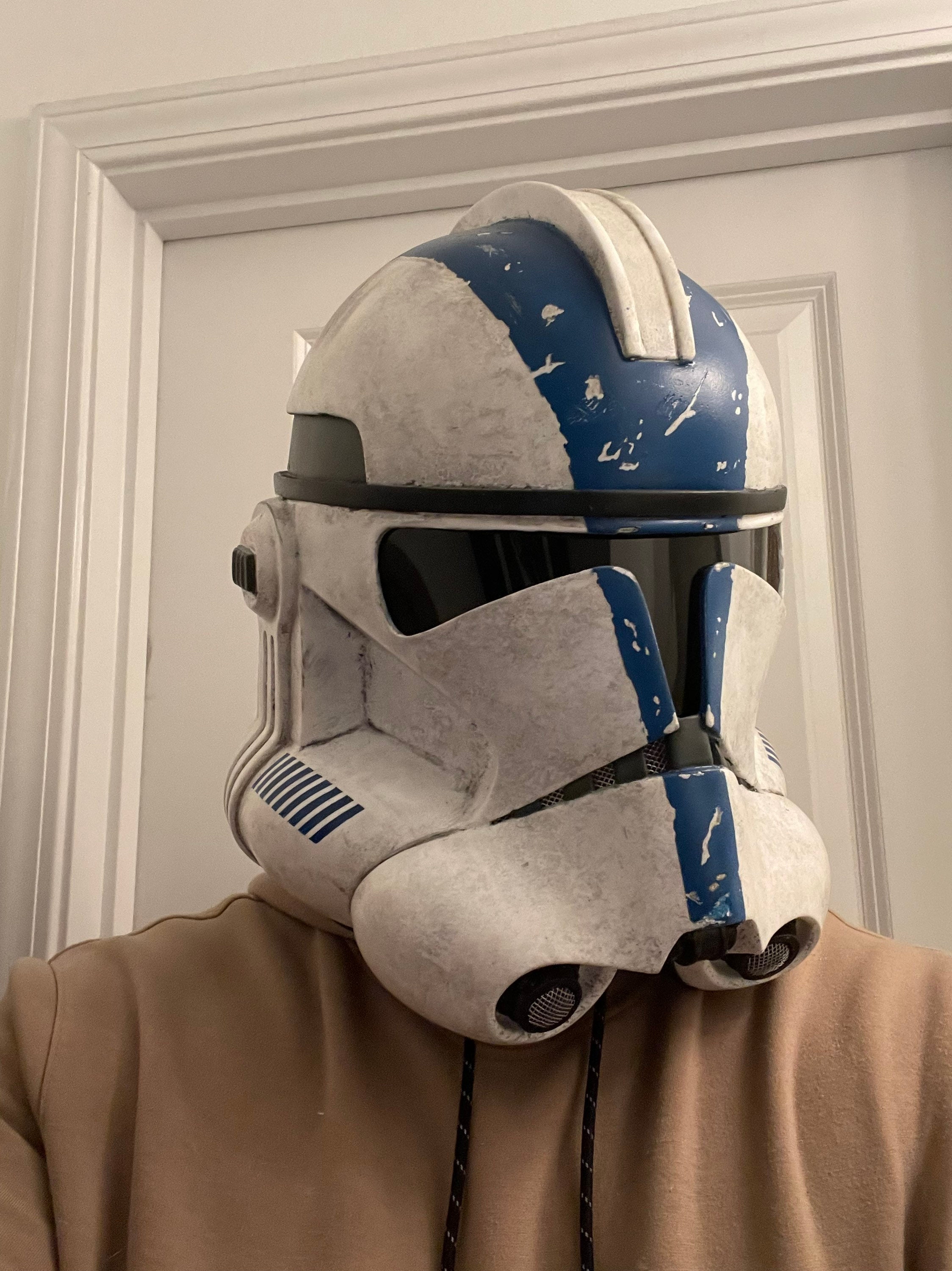 Star Wars Helmet Clone Trooper 501st Legion Revenge of the - Etsy