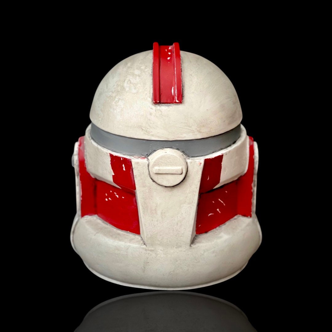 Hand Painted Star Wars Shocktrooper Helmet, Clone Wars 1:1 Scale - Etsy