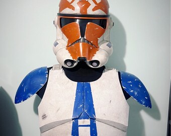 Star Wars Phase 1 501st Clone Trooper Helmet With Chest and - Etsy UK