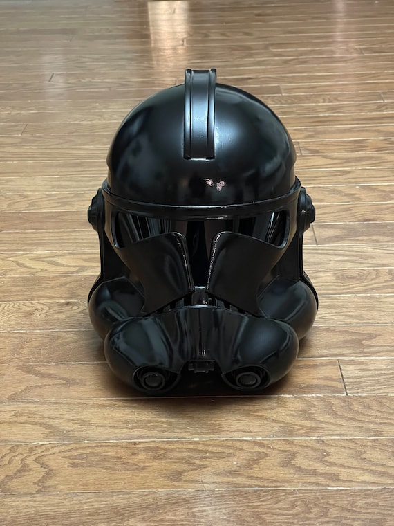 Star Wars Helmet Clone Trooper Blackout/stealth Helmet Phase 2 - Etsy