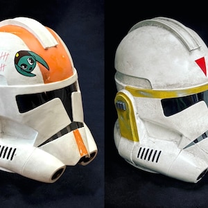 Star Wars Helmet Clone Trooper Helmets Waxer and Boil Phase 2 - Etsy