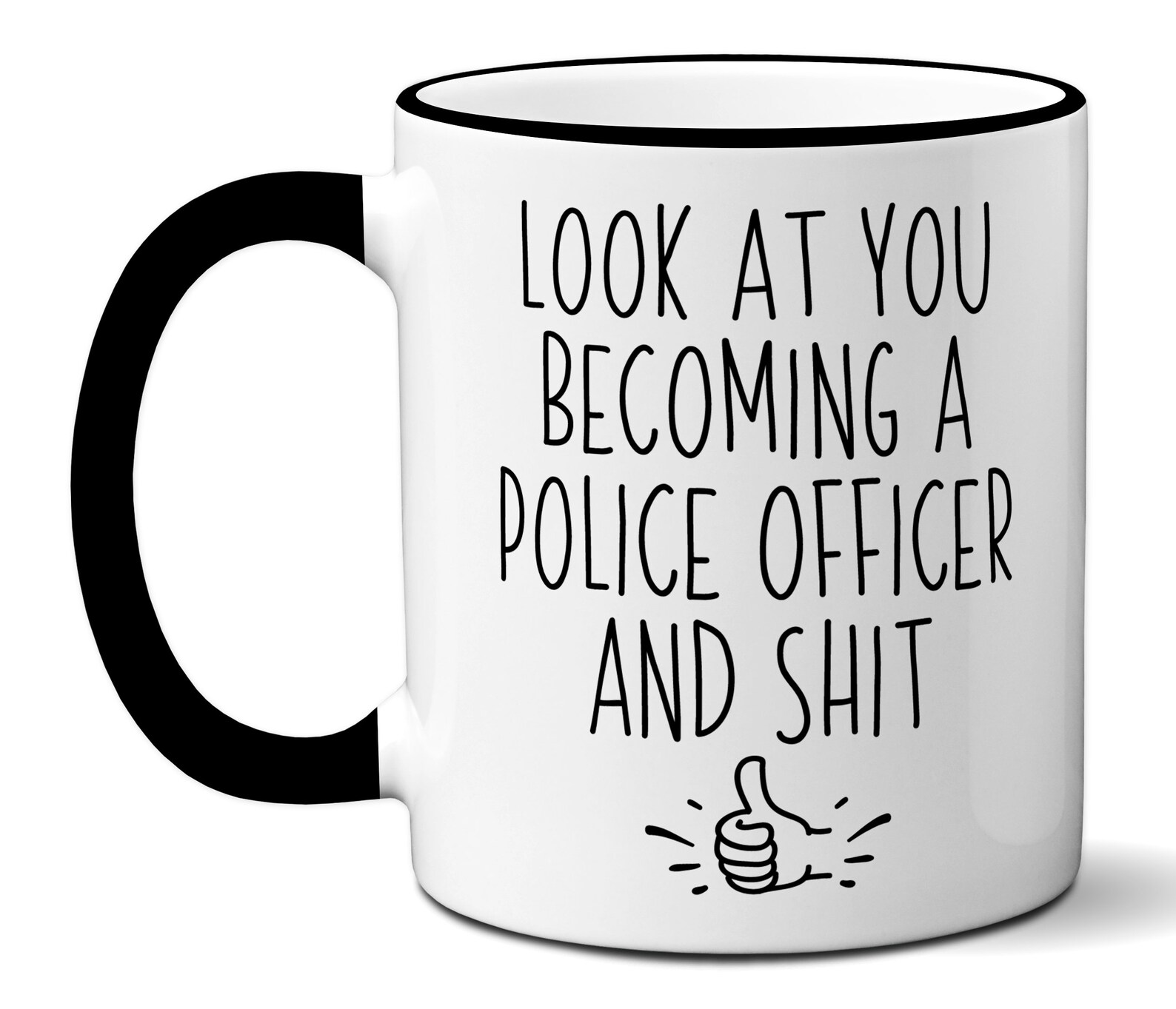 Police Officer to Be Gag Gift Funny Police Academy Graduation - Etsy