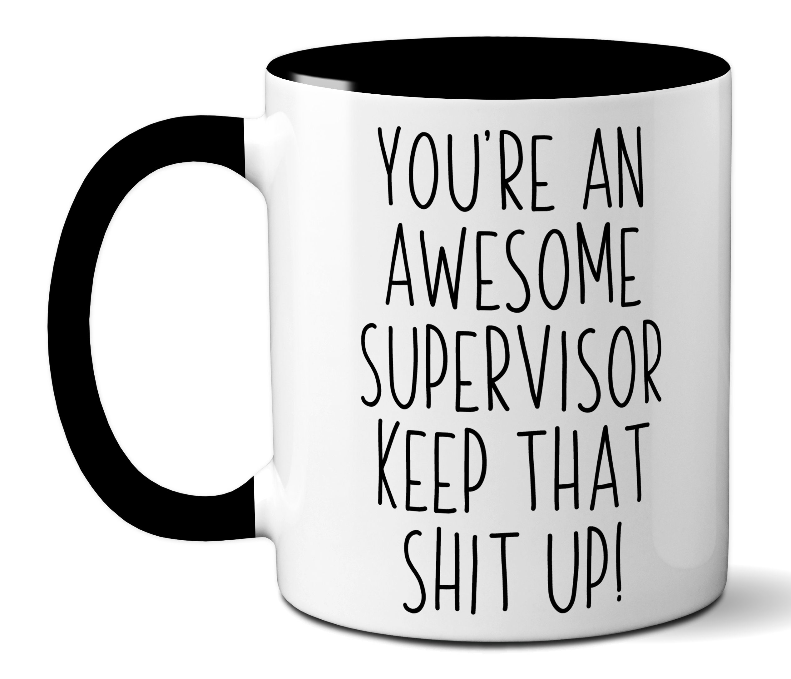Funny Supervisor Gifts Supervisor Mug Supervisor - Etsy