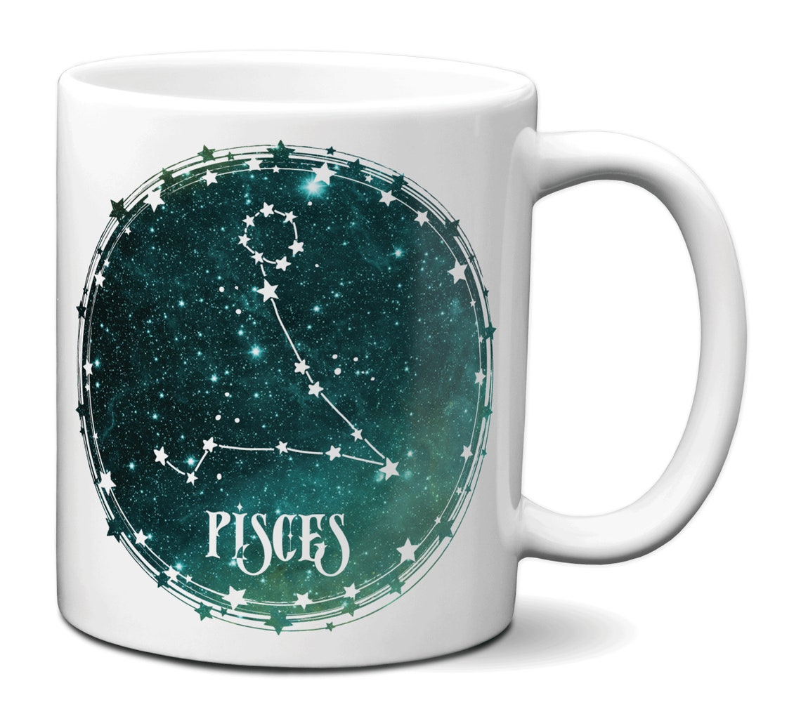 Pisces Zodiac Sign Gift Pisces Coffee Mug Pisces Gift Idea | Etsy