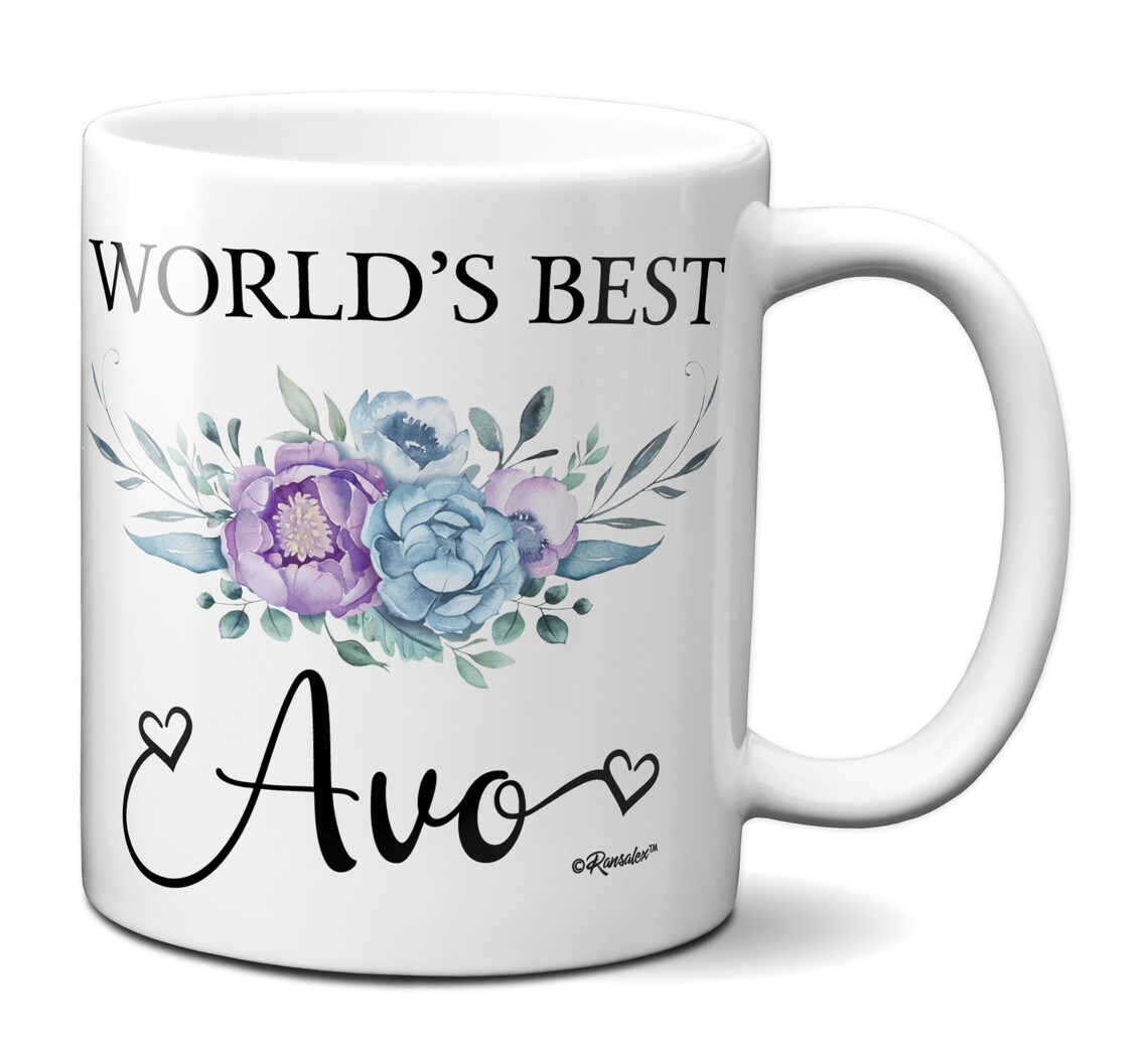 Avo Gifts World's Best Avo Coffee Mug Avo Tea Cup Gifts - Etsy