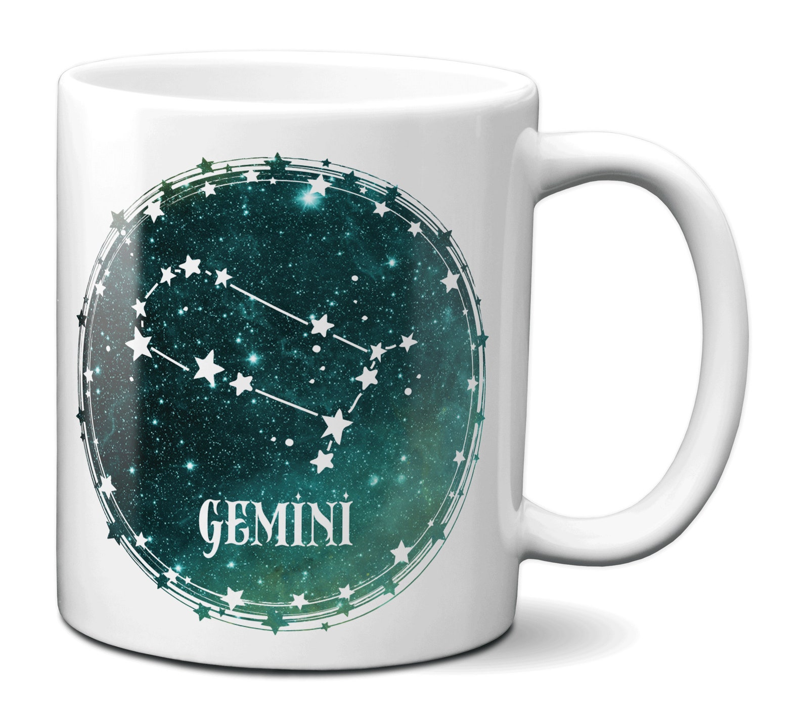 Gemini Zodiac Sign Coffee Mug Gemini Gift Idea Gemini Mugs - Etsy