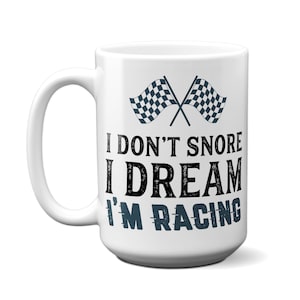 Racer Gift, Funny Racing Mug, Racing Gift, Racer Mug, Sprint Car Race ...
