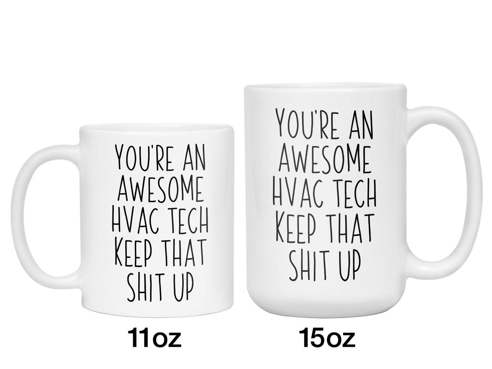 Funny HVAC Tech Gifts Gag HVAC Tech Coffee Mug HVAC - Etsy