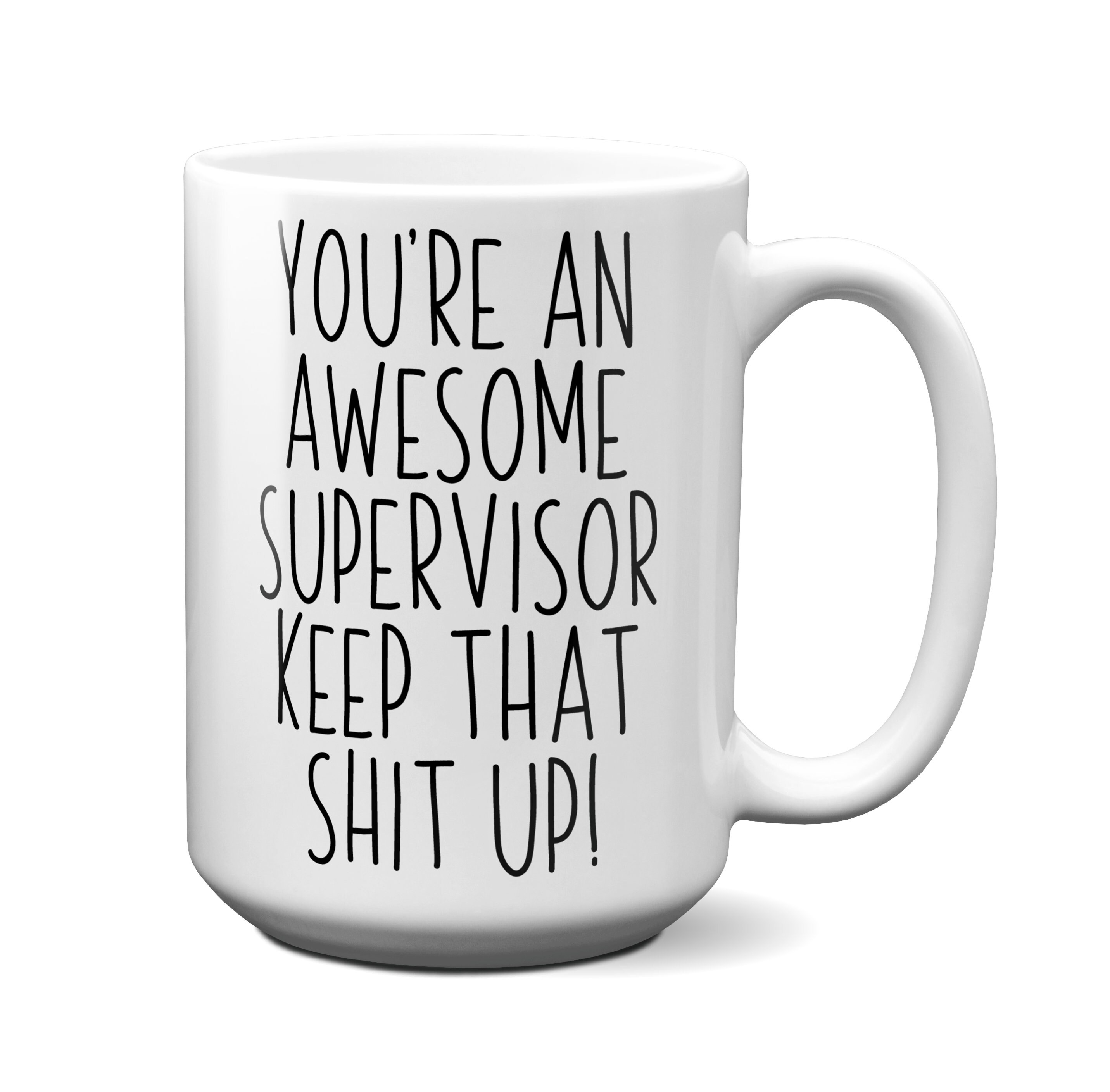 Funny Supervisor Gifts Supervisor Mug Supervisor - Etsy
