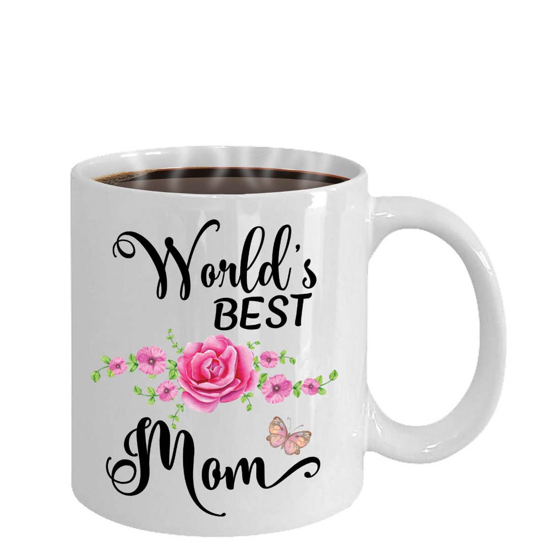 World's Best Mom Coffee Mug | Mother's Day Gifts, Mother's Day Mugs ...