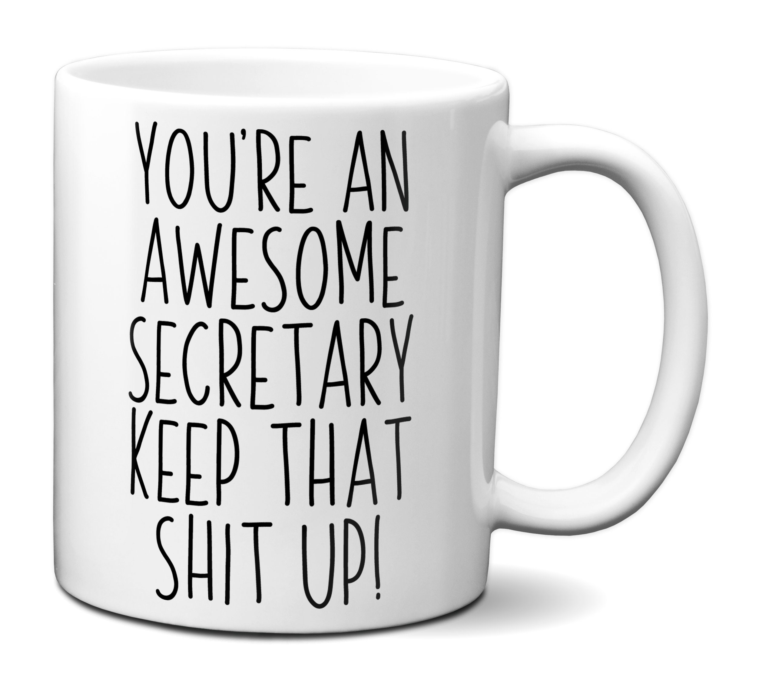 Secretary Funny Gifts Secretary Mug Secretary Appreciation | Etsy