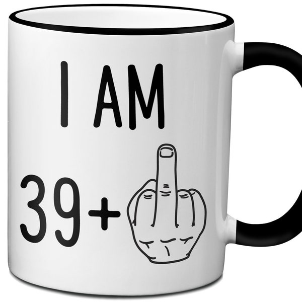 I Am 40 Plus Middle Finger - Etsy