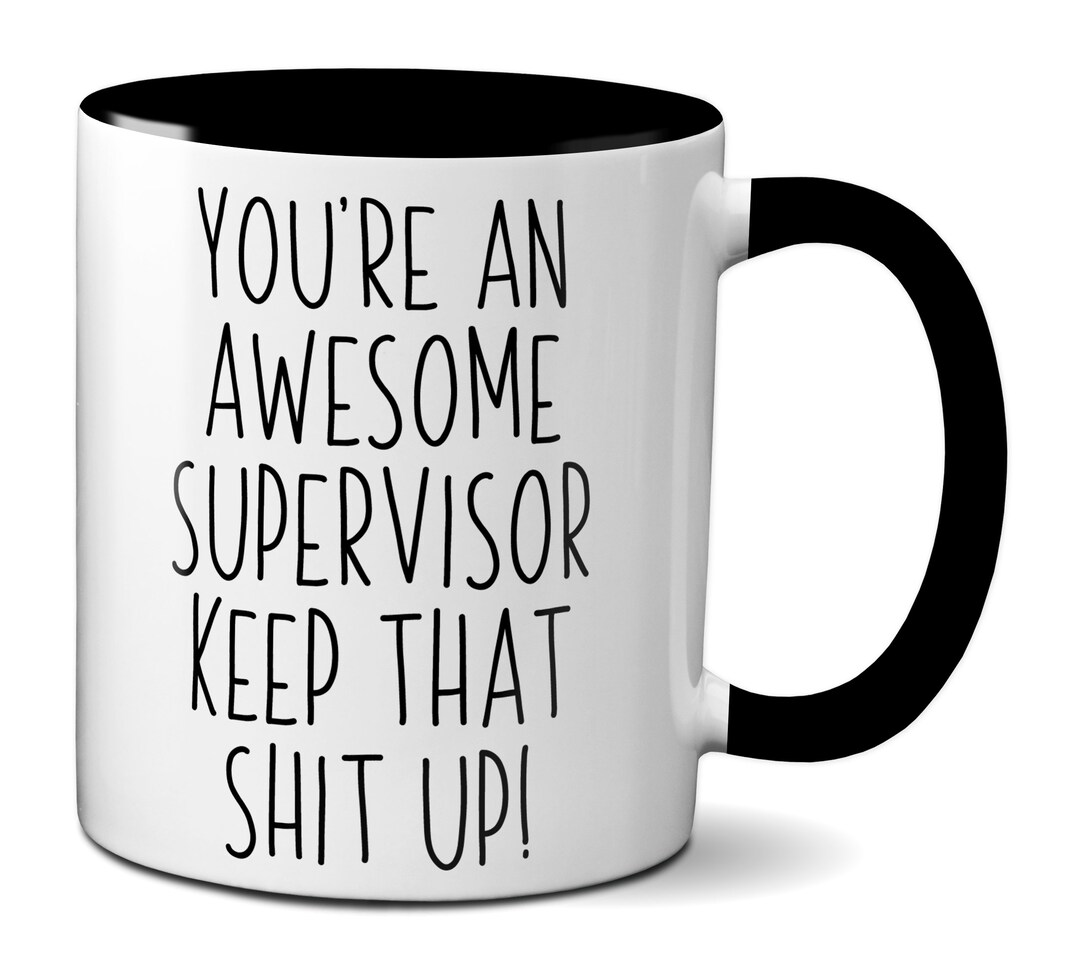 Funny Supervisor Gifts, Supervisor Mug, Supervisor Appreciation Gift ...