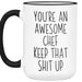 Funny Chef Gift, Chef Mugs, Chef Gift, Cook Gift Idea, Chef Coffee Mug ...