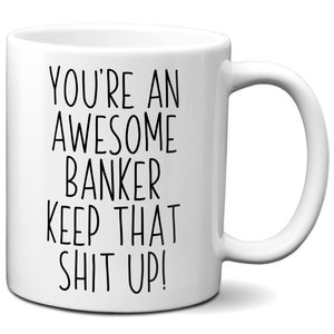 Banker Gifts Banker Funny Mugs Banker Birthday Banker - Etsy