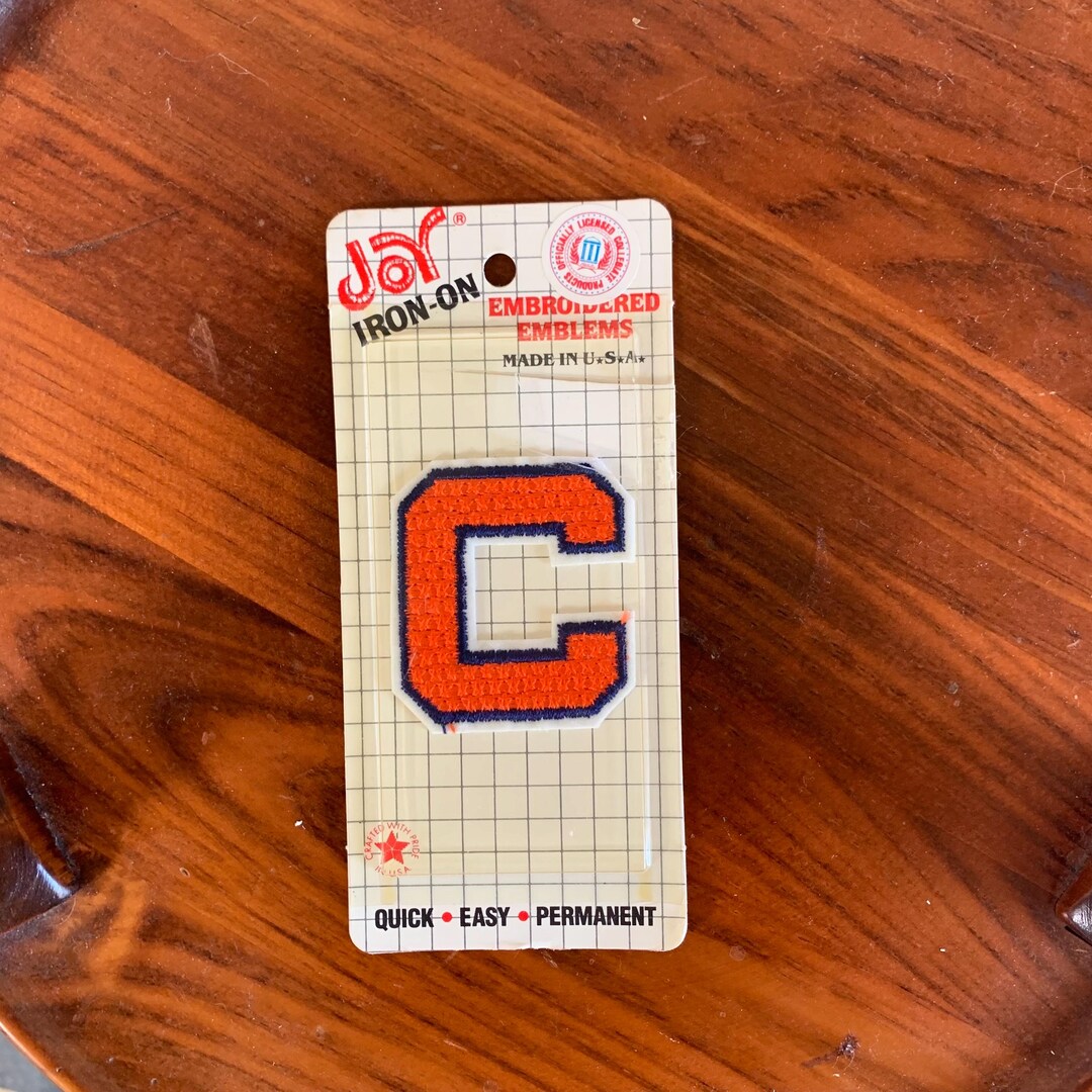 Vintage 90s NIP 2” Clemson Tigers “C” Patch - Etsy