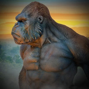 Kong the Ape King Resin Model Kit - Etsy