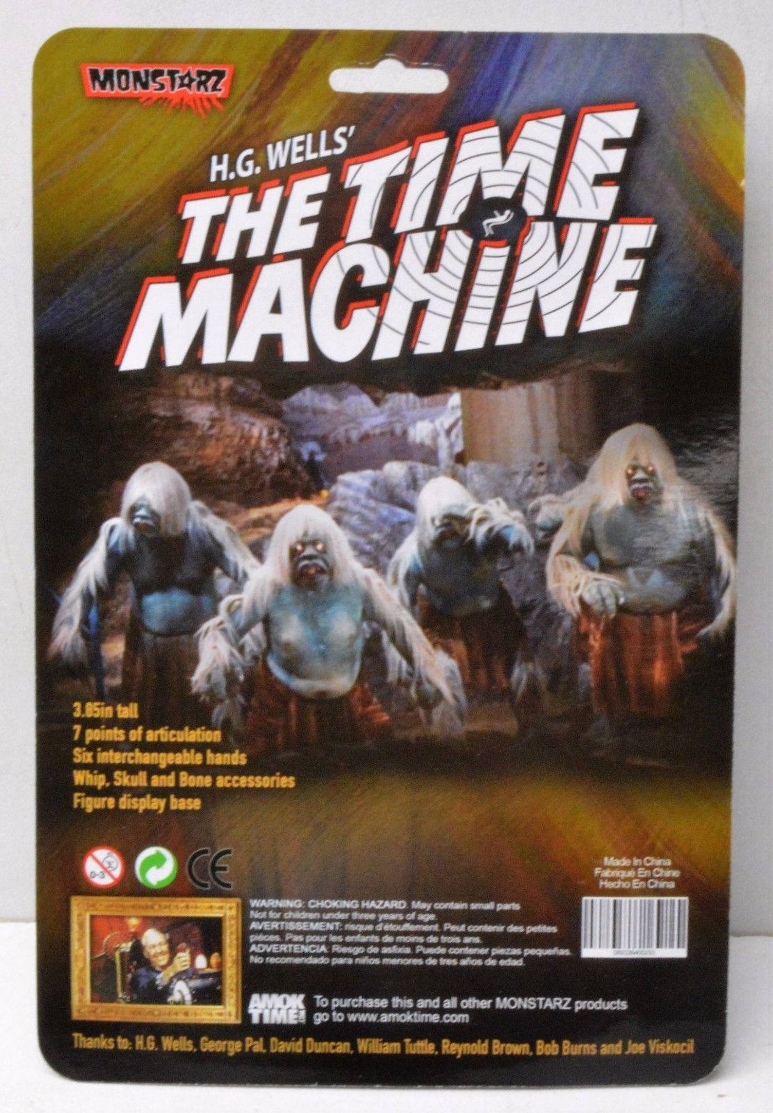 The Morlock Cave Battle 3.75" Scale Retro Action Figure - Etsy