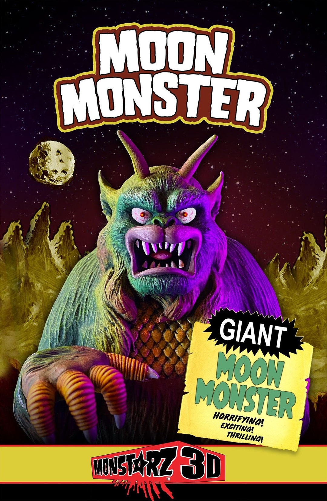 Moon Monster Maquette - Etsy