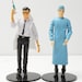Re-animator Dr. Herbert West and Dr. Carl Hill 3.75" Scale Retro Action ...