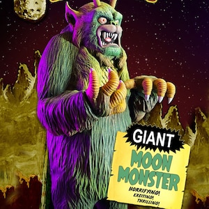 Moon Monster Maquette - Etsy