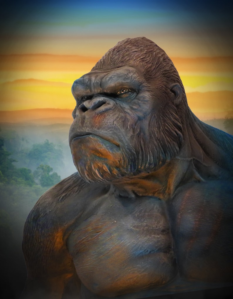 Kong the Ape King Resin Model Kit | Etsy UK