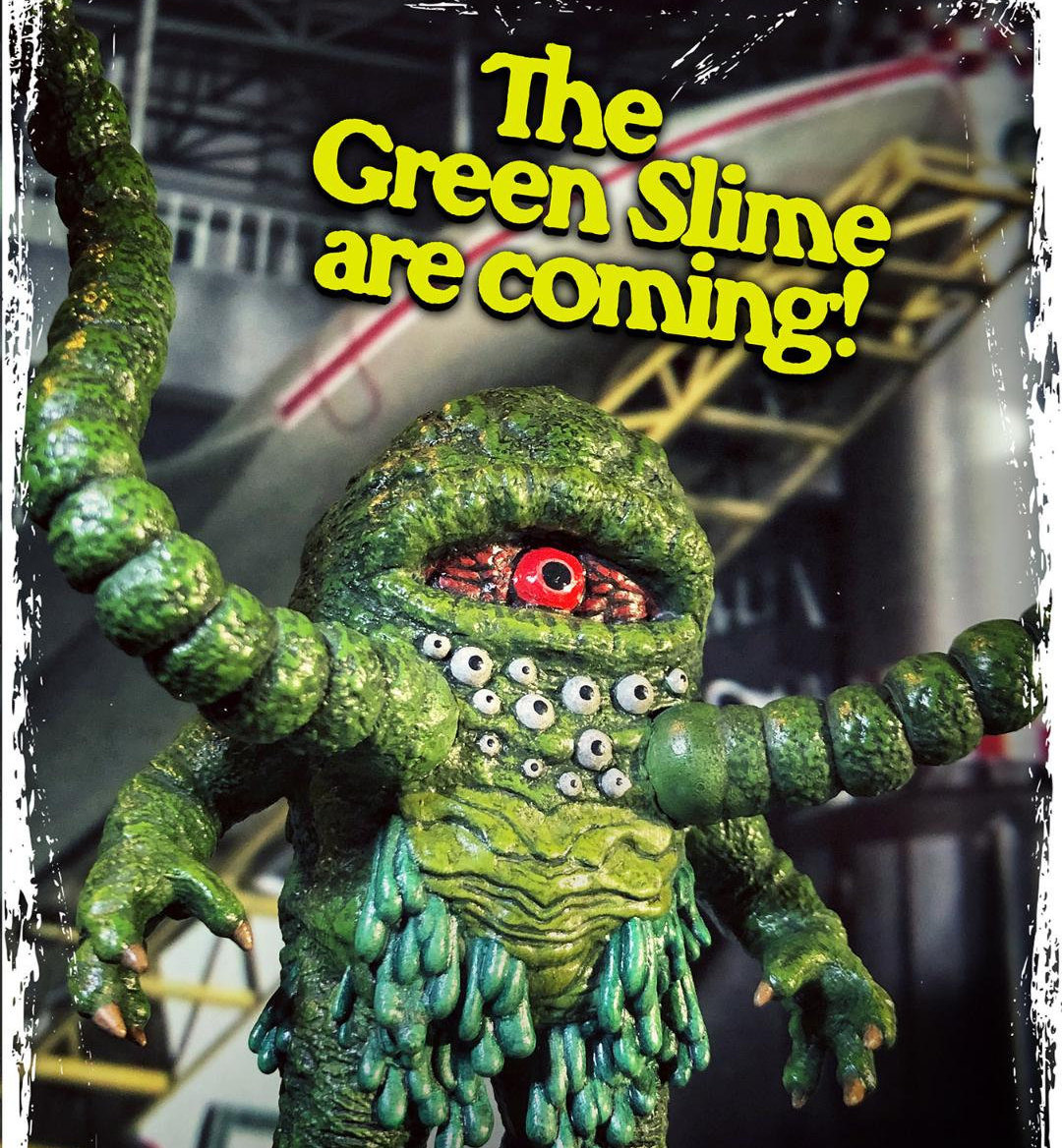 The Green Slime 3.75" Scale Retro Action Figure - Etsy