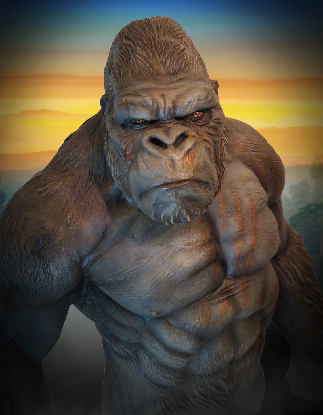 Kong the Ape King Resin Model Kit - Etsy