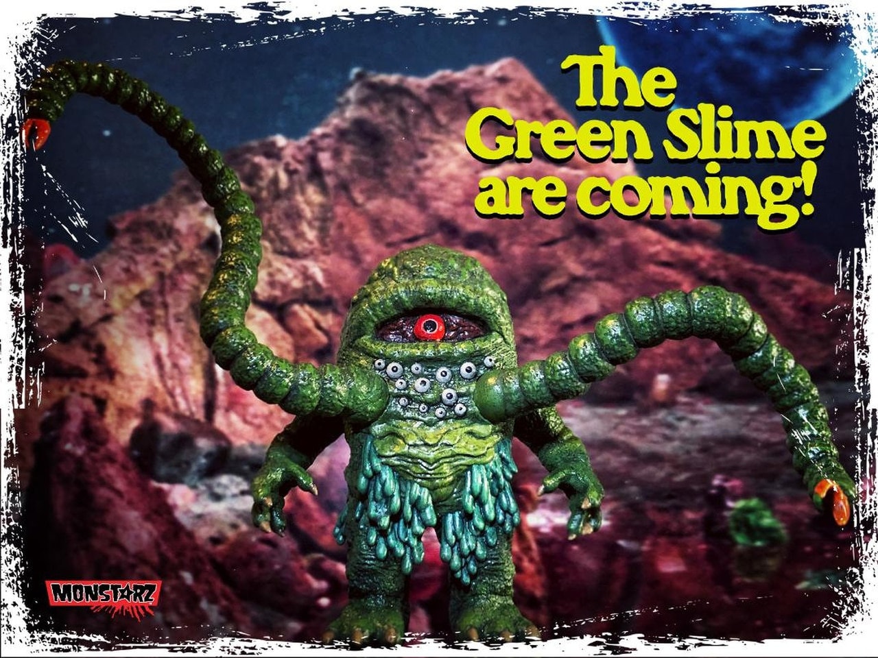 The Green Slime 3.75" Scale Retro Action Figure - Etsy