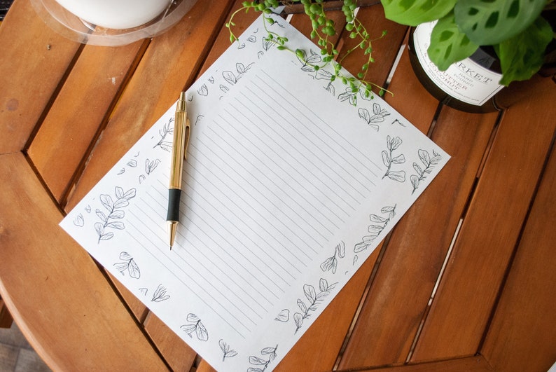 Letter Writing Paper Bundle - Digital Download - Etsy