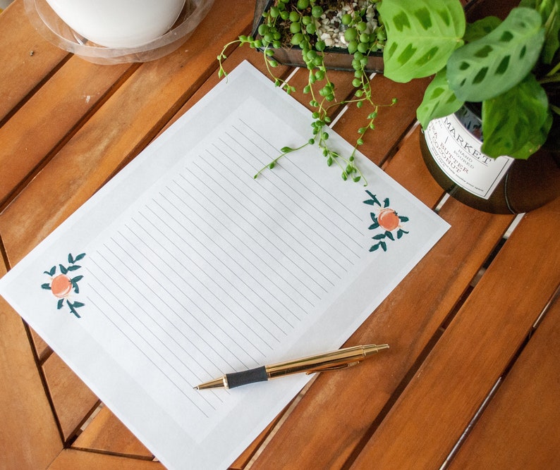 Letter Writing Paper Bundle - Digital Download - Etsy